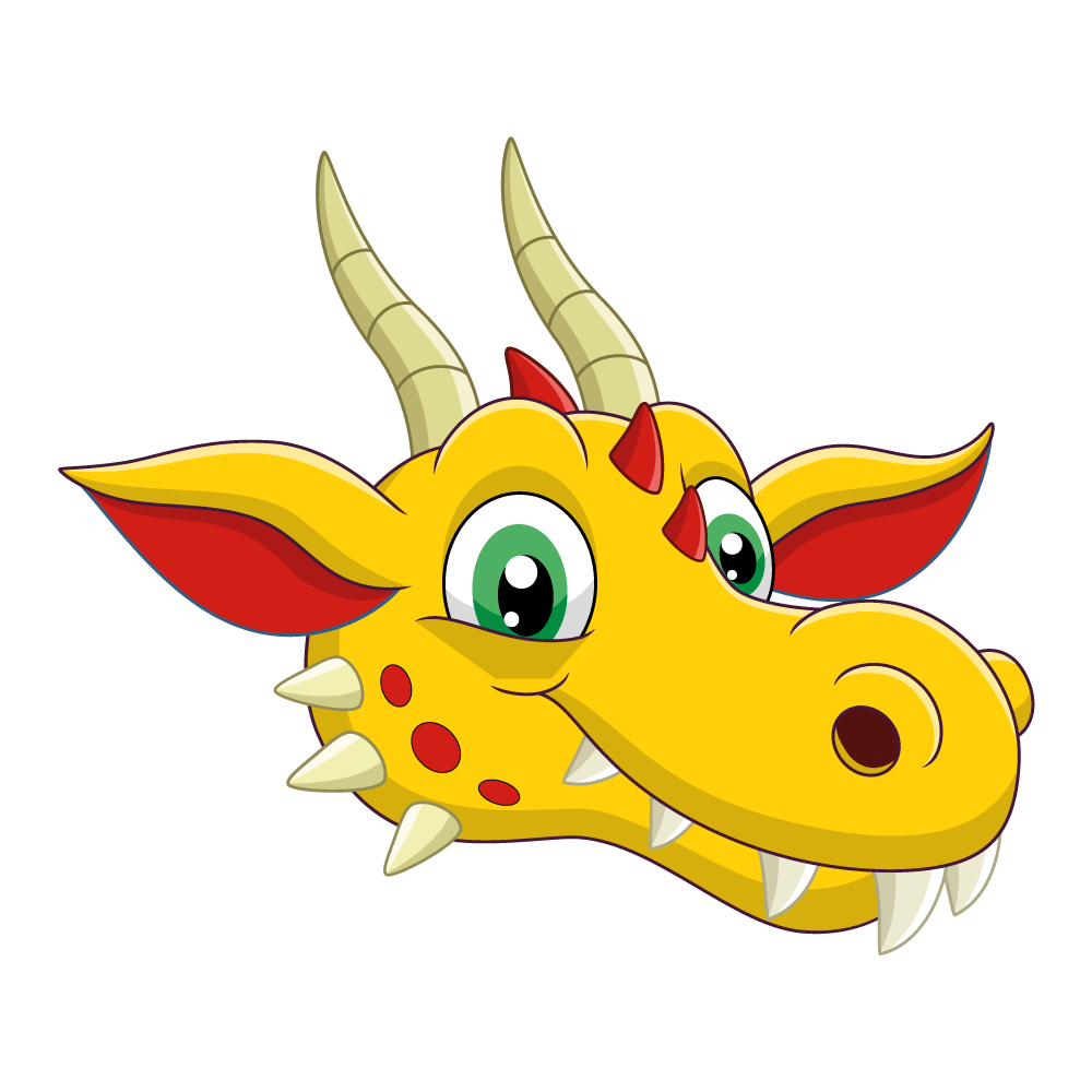 How To Draw A Dragon Face