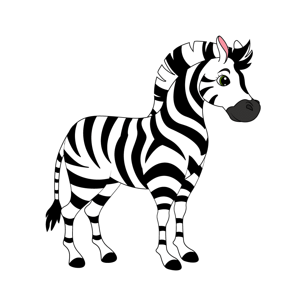 Zebra Drawing