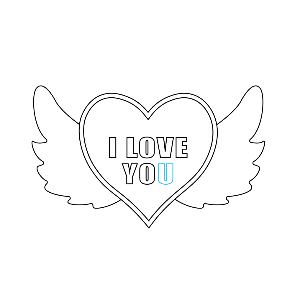 How To Draw A Love Heart Step By Step