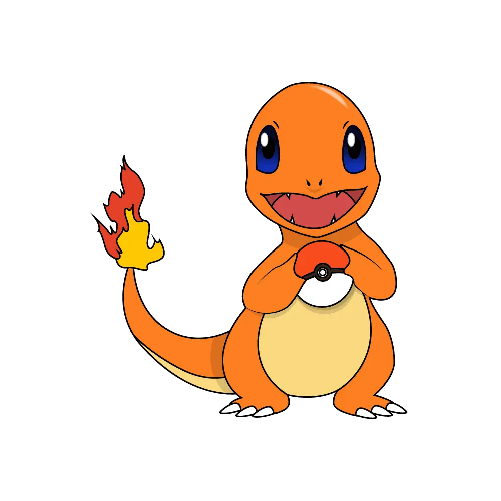 Baby Charmander Drawing